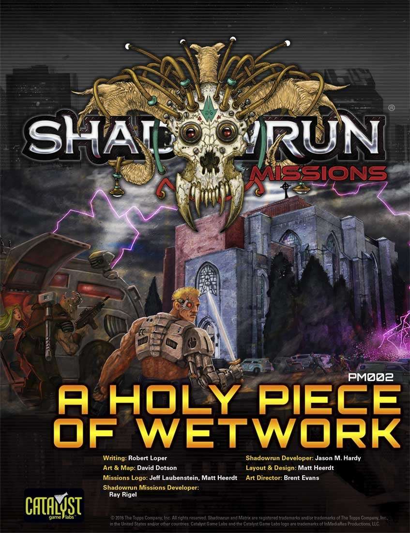Shadowrun Missions: A Holy Piece of Wetwork (Prime Mission 002 ...