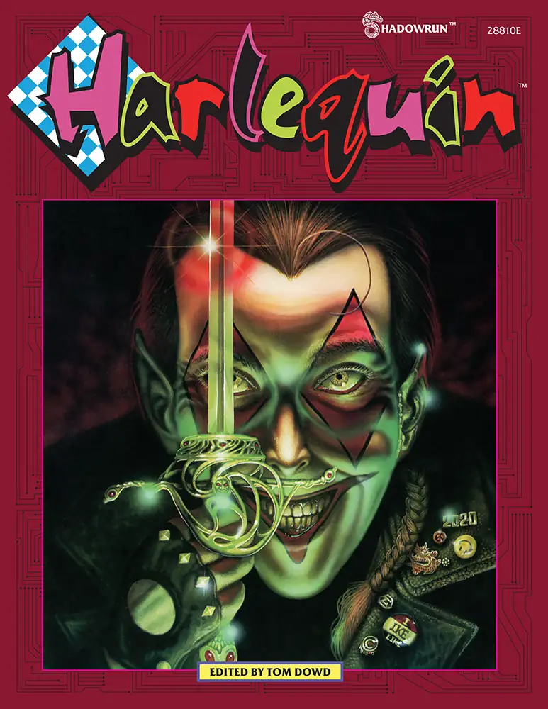 Shadowrun: Harlequin - Catalyst Game Labs | Shadowrun, 1st Edition ...