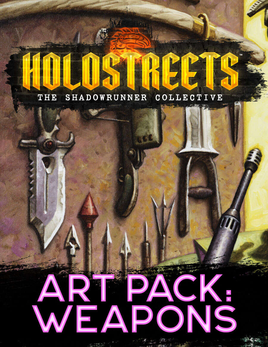 Shadowrun: Holostreets: Art Pack 2: Weapons - Catalyst Game Labs ...