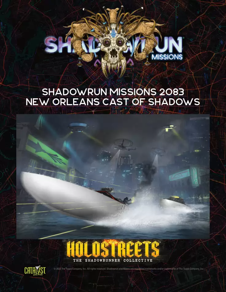 Shadowrun Missions Cast of Shadows New Orleans - Catalyst Game Labs ...