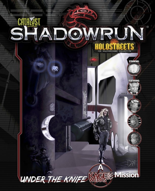 Under the Knife - Catalyst Game Labs | Shadowrun Holostreets | DriveThruRPG