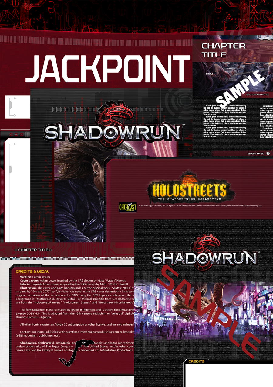 Shadowrun Fifth Edition Complete Design Kit - Catalyst Game Labs ...