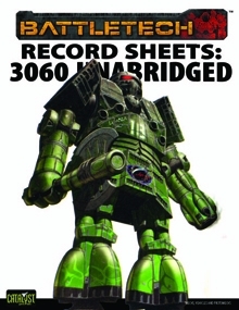 BattleTech: Record Sheets: 3060 Unabridged - Catalyst Game Labs ...