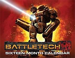 BattleTech: Sixteen Month Calendar (2012-2013) - Catalyst Game Labs ...