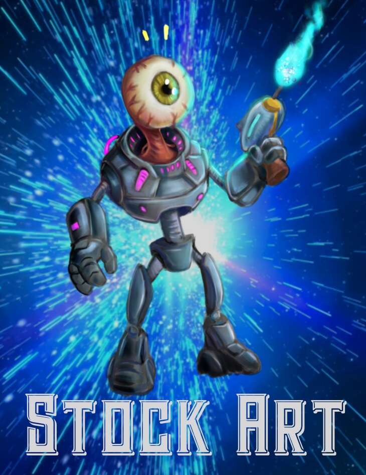 Creature Art-Oculoid-RPG Stock Art - Allen Childers | DriveThruRPG