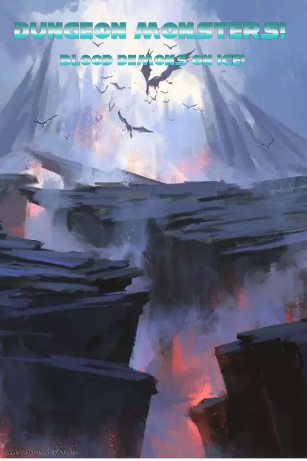 Dungeon monsters! Blood demons on Ice! scenario 2 - aX3668 | DriveThruRPG