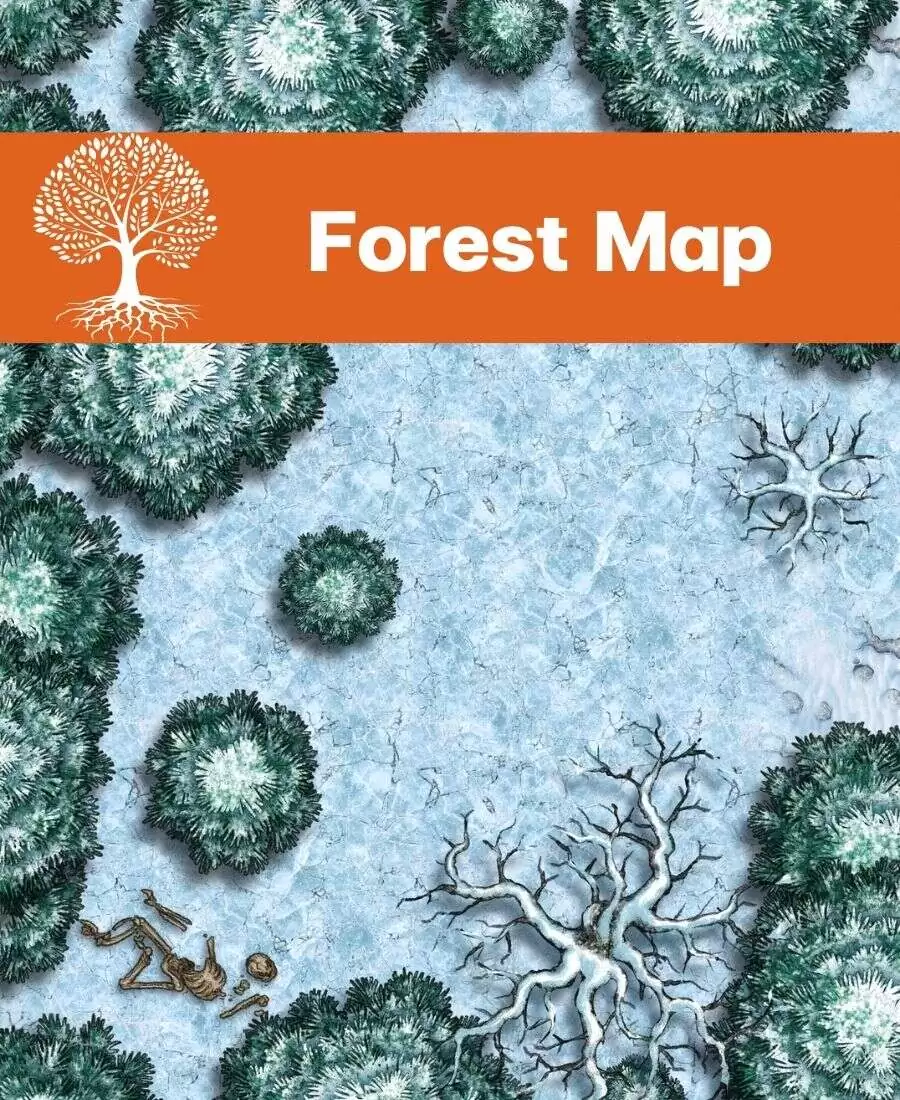 Forest Map - Pimmy1985 | DriveThruRPG