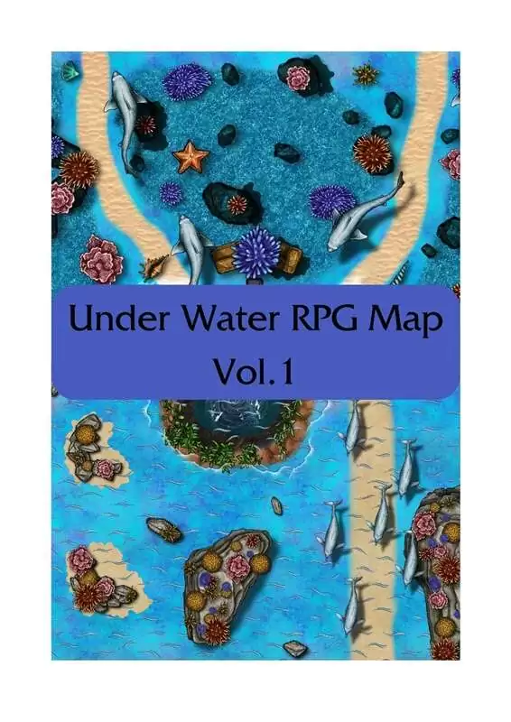 Under Water Map Vol.1 - ronin map adventure | DriveThruRPG