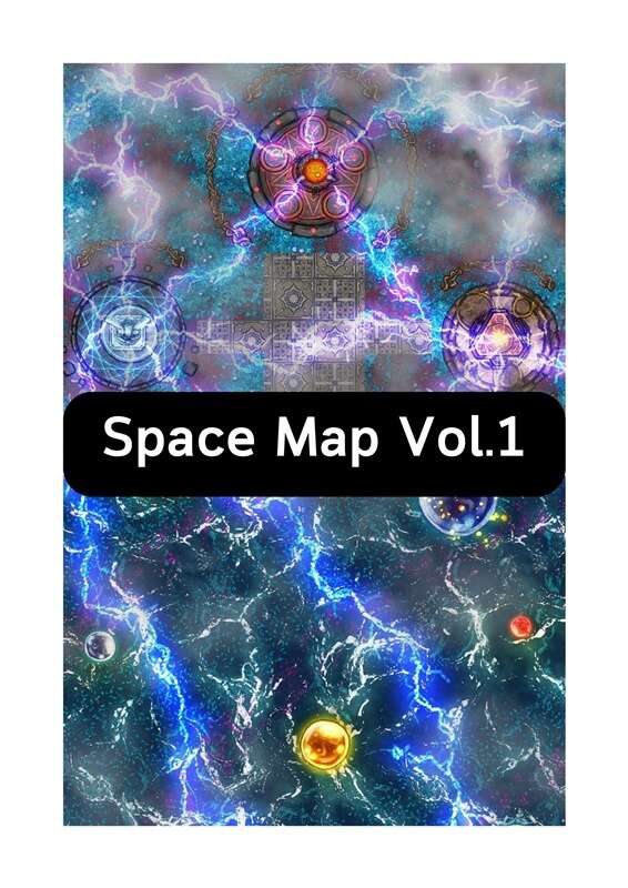 Space Map Vol.1 - ronin map adventure | DriveThruRPG