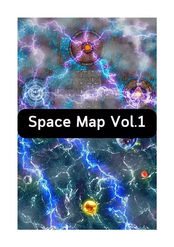 Space Map Vol.1 - ronin map adventure | DriveThruRPG