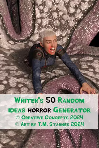 Writer’s 50 Random Ideas Horror Generator - Creative Concepts ...