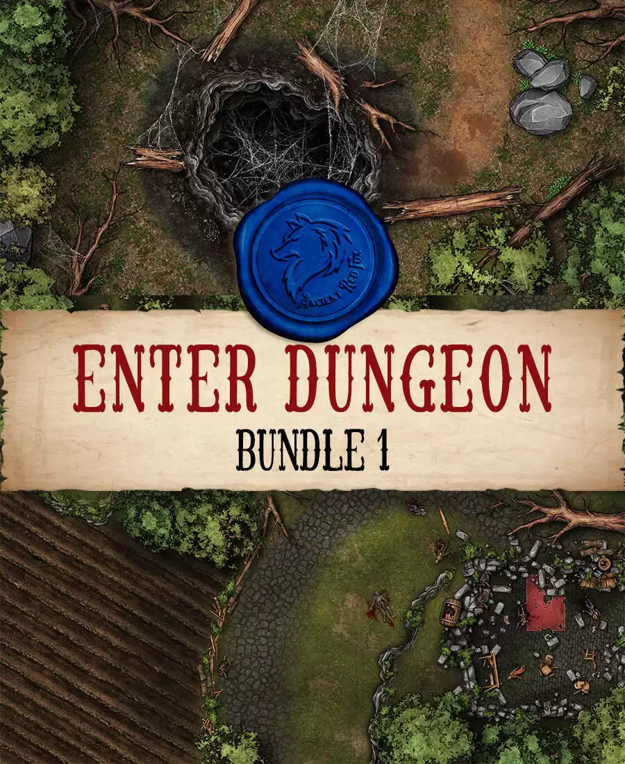 Bundle (36 JPG 4K) Enter Dungeon Bundle 1 - Ancient Red Fox | DriveThruRPG