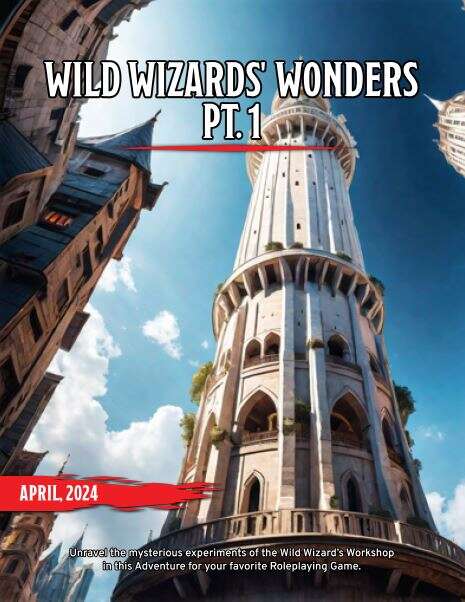 Wild Wizard's Wonders Pt. 1 - Dime Novel Adventures | DriveThruRPG