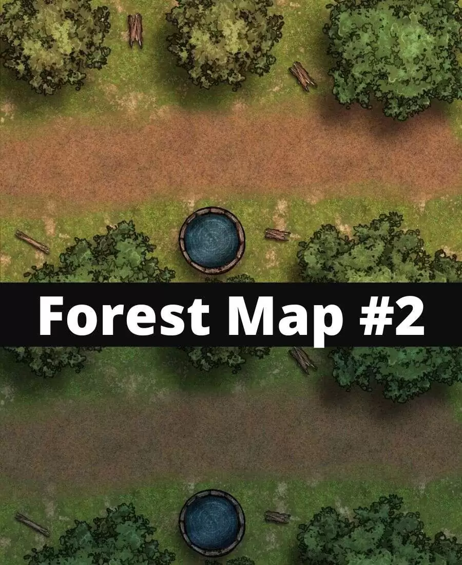 Forest Map #2 - owlschoolmaps | DriveThruRPG