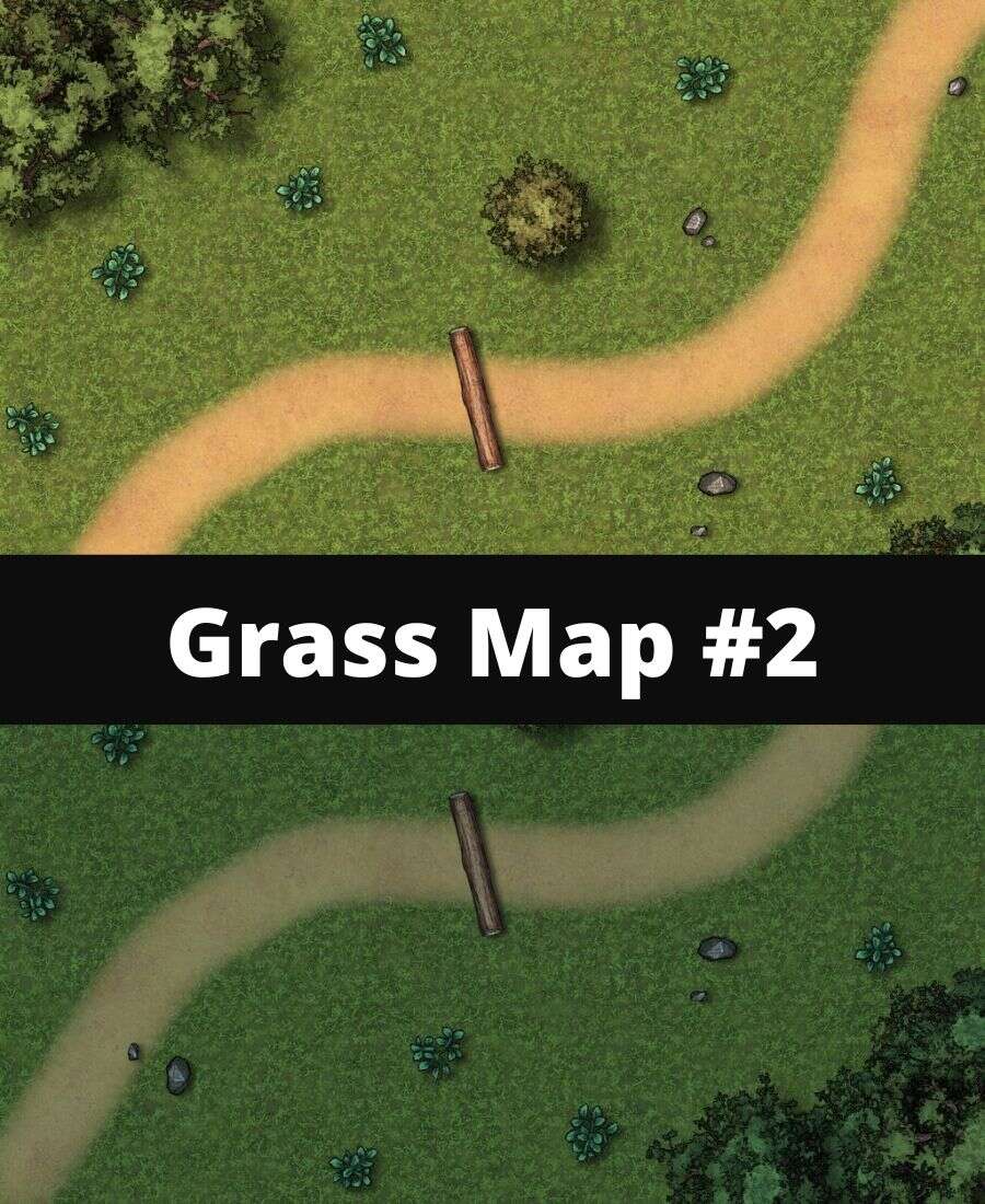 Grass Map #2 - owlschoolmaps | DriveThruRPG