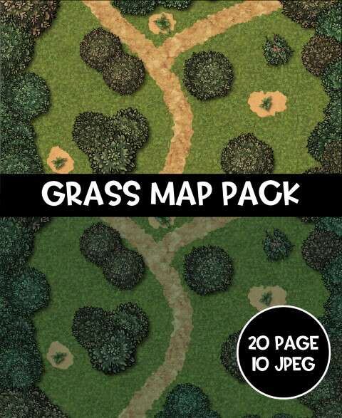 Grange Grass Battle Map Pack #4 - owlschoolmaps | DriveThruRPG
