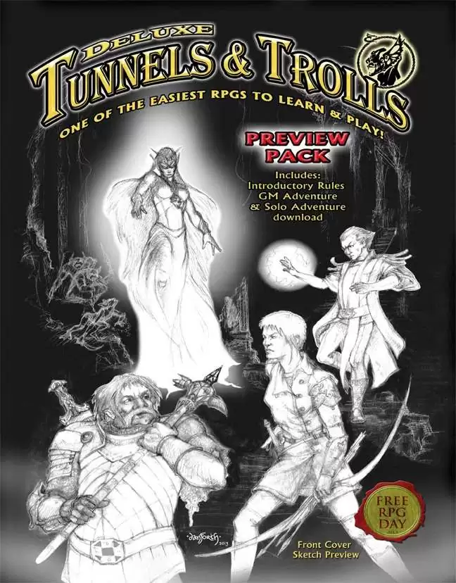 Free RPG Day - 2013/Deluxe T&T Minirules - Flying Buffalo | DriveThruRPG