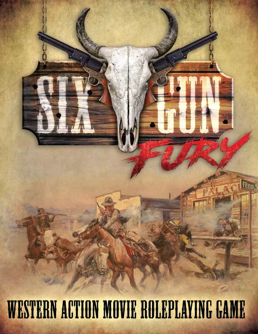 Six-Gun Fury - Mobius Worlds Publishing | DriveThruRPG