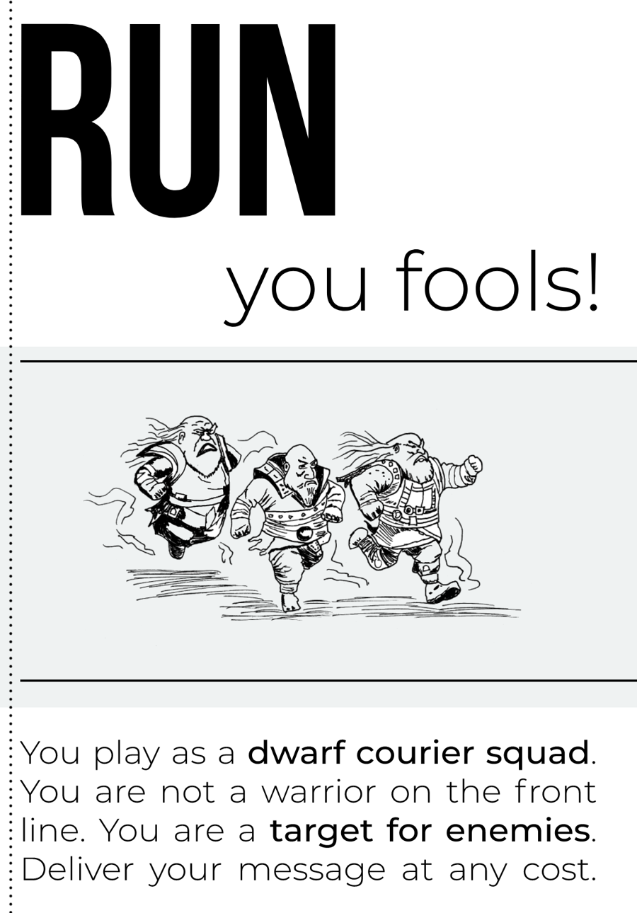 RUN, you fools! - RPGuPolaka | DriveThruRPG