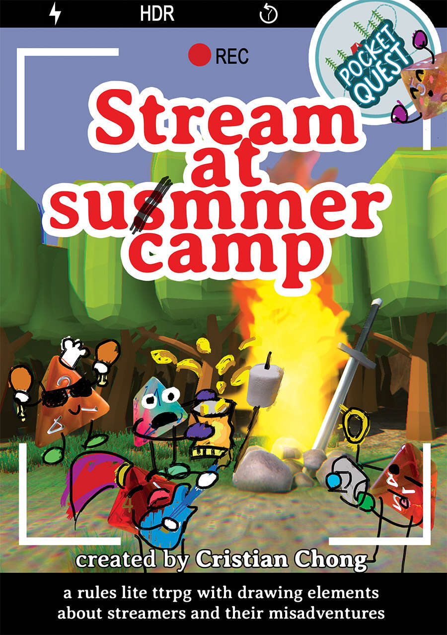 Stream at Susmmer Camp - Cris Chong | DriveThruRPG