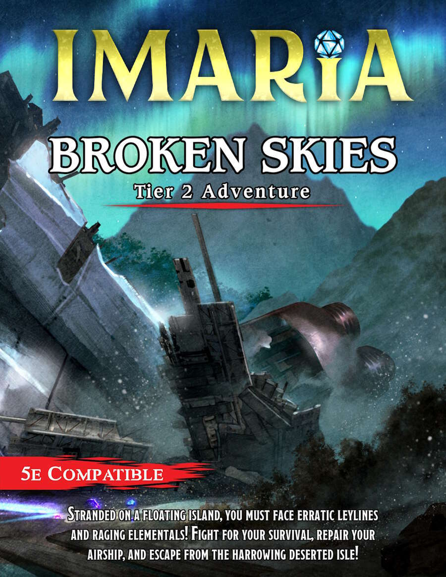 Imaria: Broken Skies - Lynnvander Studios | DriveThruRPG