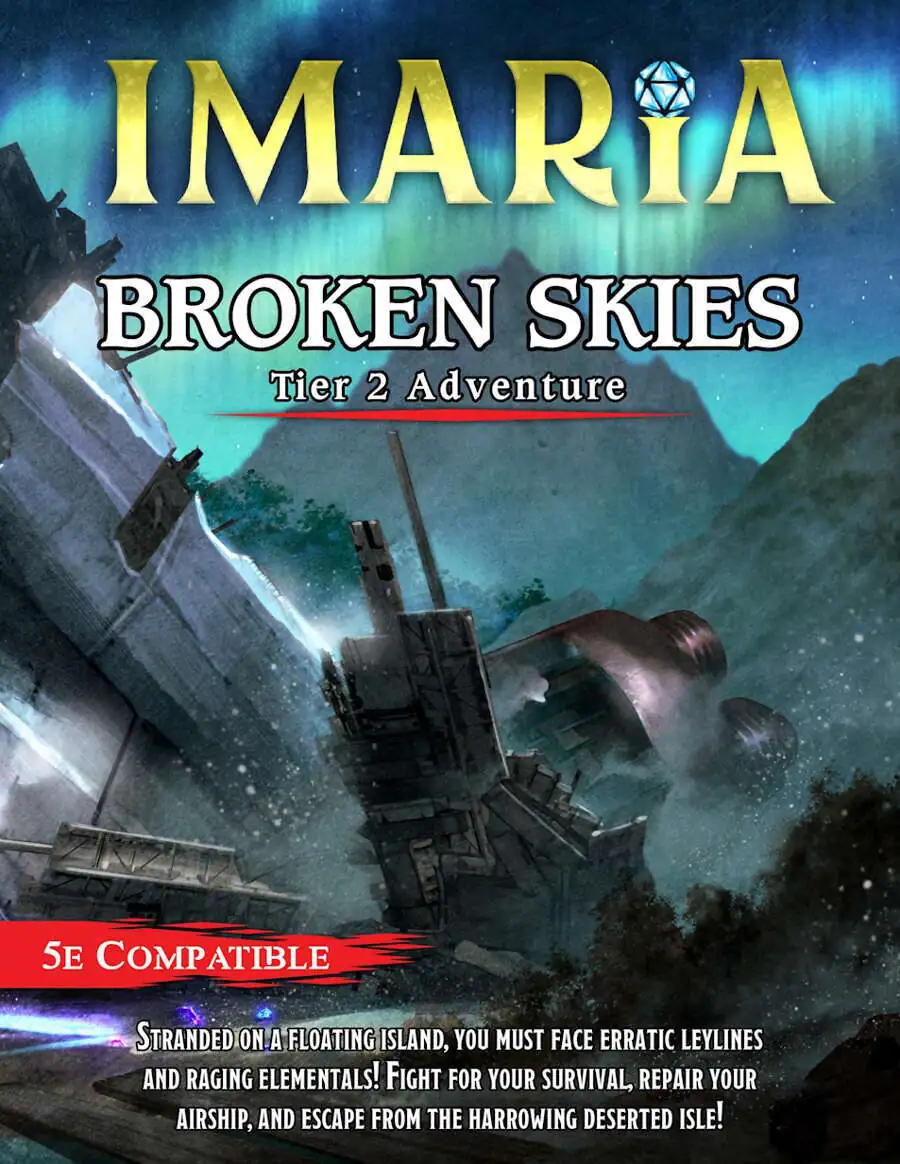 Imaria: Broken Skies - Lynnvander Studios | DriveThruRPG