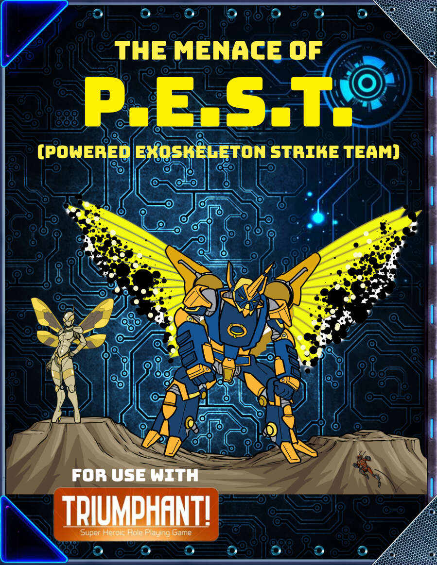 The Menace of P.E.S.T. (Triumphant! RPG) - Cat Culture Studio ...