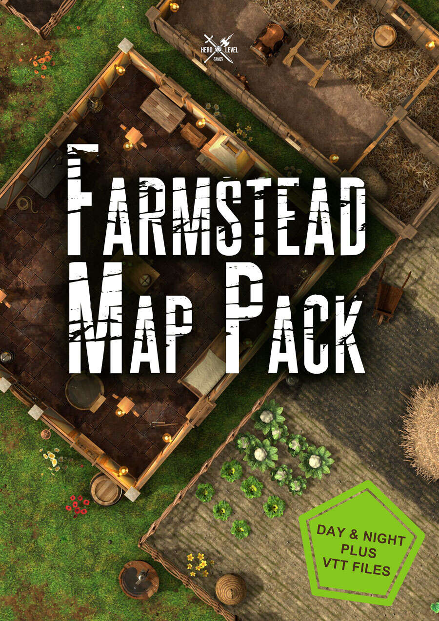 Farmstead Map Pack - Hero Level Games | DriveThruRPG