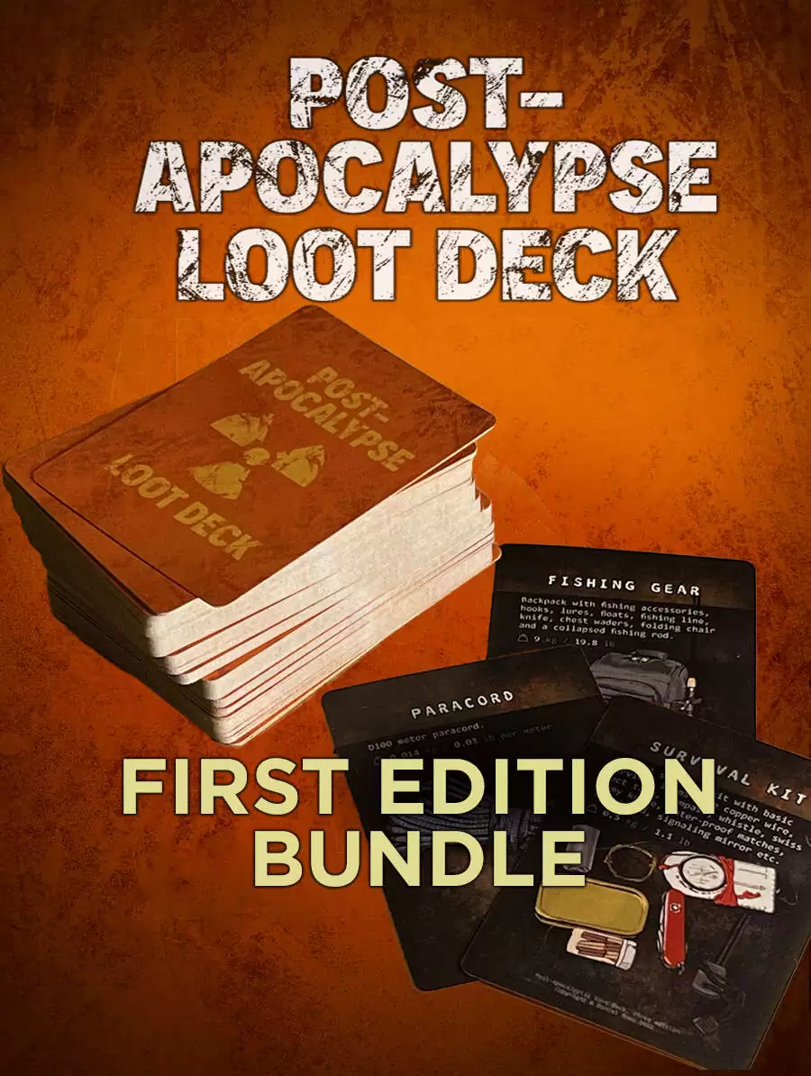 Post-Apocalypse Loot Deck (1st Edition bundle) - Daniel Roos | Post-Apocalypse | DriveThruRPG