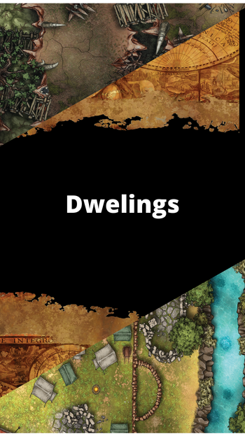 Dwellings map pack - bundle [PDF] - ndvmaps | DriveThruRPG