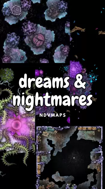 Dreams & Nightmares - bundle (4k) - ndvmaps | Special & Adventures | DriveThruRPG
