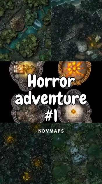 Horror Adventure #1 - bundle (4k) - ndvmaps | Special & Adventures ...