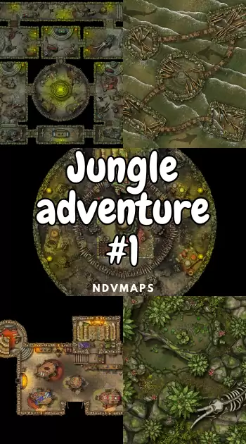 Jungle Adventure#1 - bundle (4k) [PDF] - ndvmaps | Special & Adventures ...