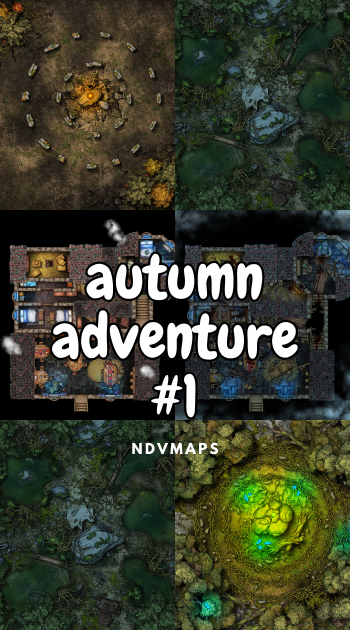 Autumn Adventure #1 - ndvmaps | Mix in bundles | Ruins | Forests ...
