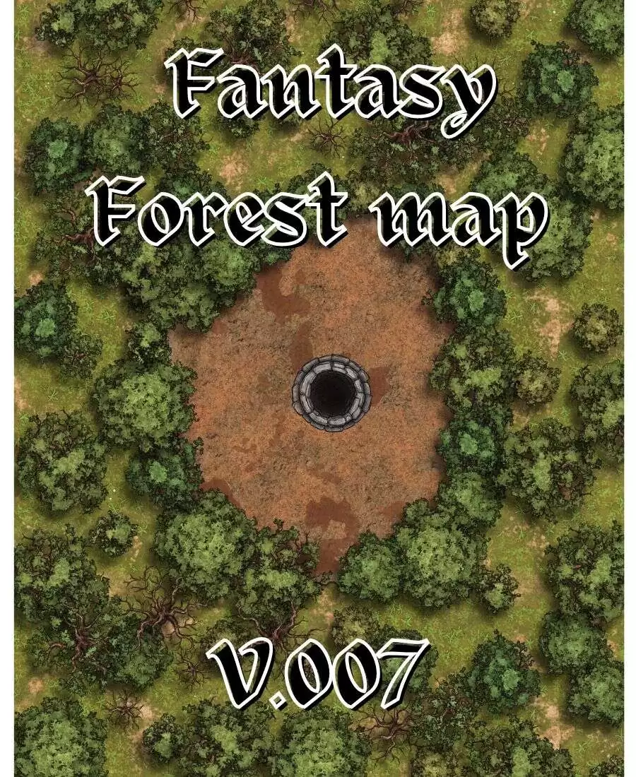 Fantasy Forest Map V.007 - imday | DriveThruRPG