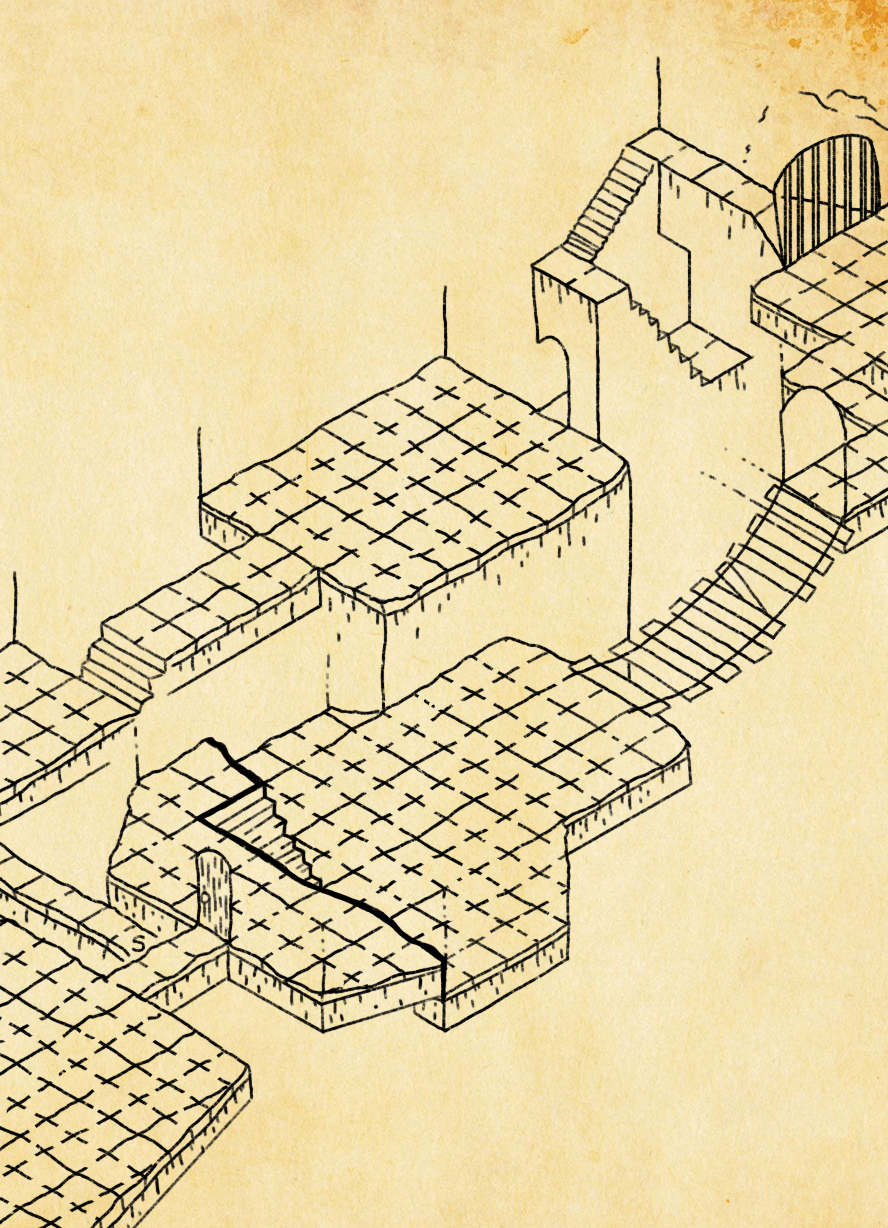 Isometric Dungeon Map - The Devil's Necktie - Cinematic Bazaar ...