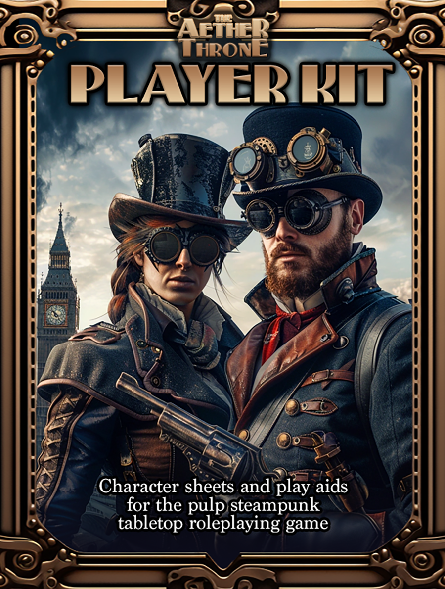 The Aether Throne - Player's Kit - Keith DEdinburgh | DriveThruRPG