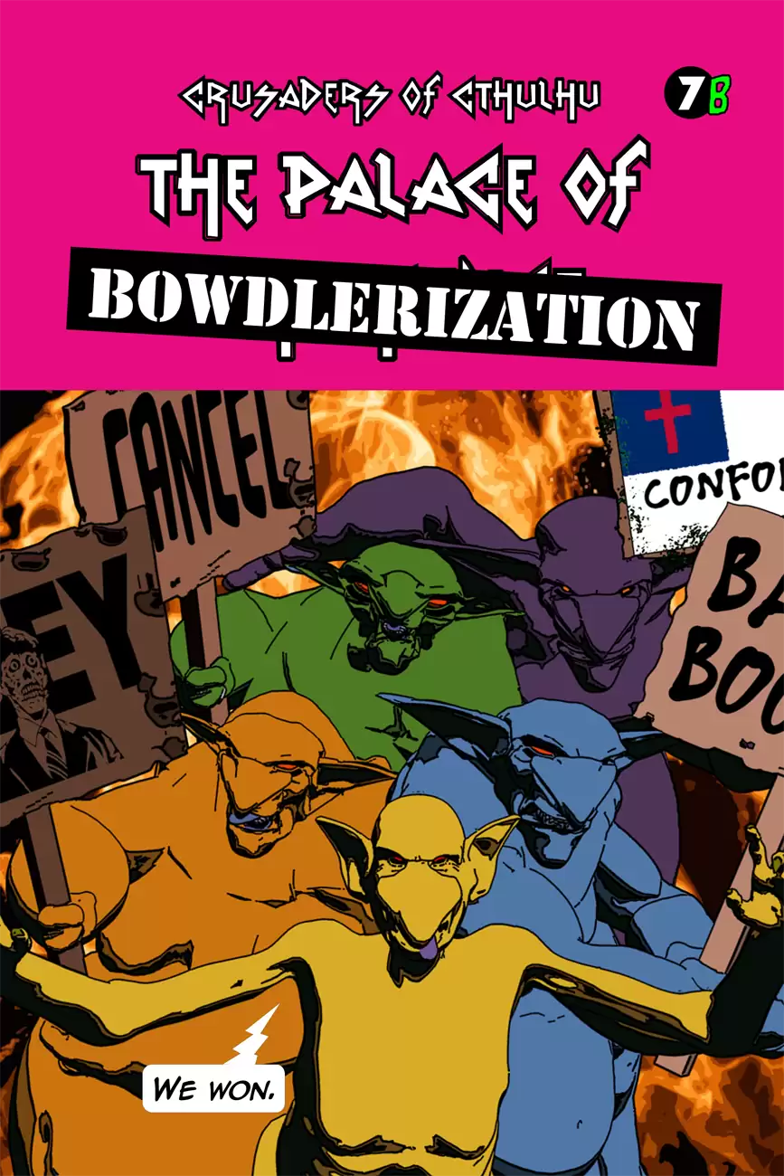 Crusaders of Cthulhu: The Palace of Bowdlerization (Volume 7B) - Joseph ...