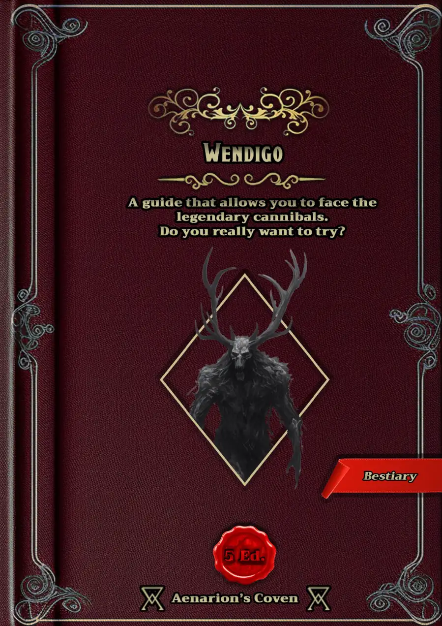 Wendigo - Aenarion's Coven | Aenarion's Coven | DriveThruRPG