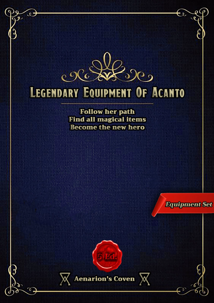Legendary Equipment of Acanto - Fighter and Barbarian Equipment ...