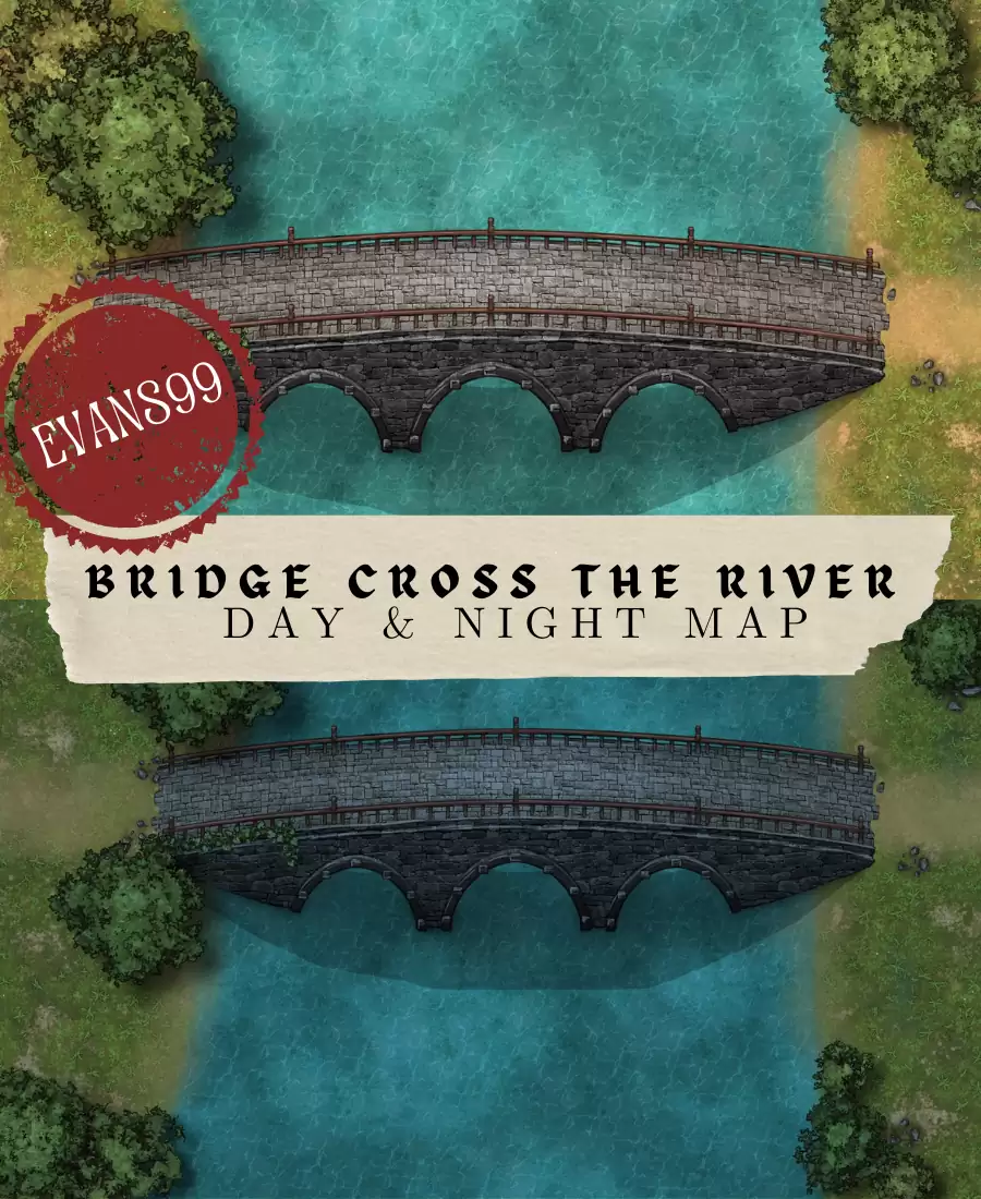 Bridge cross the river - EVANS99 | DriveThruRPG