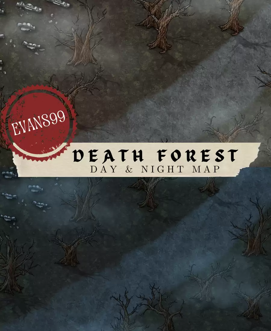 Death forest map - EVANS99 | DriveThruRPG