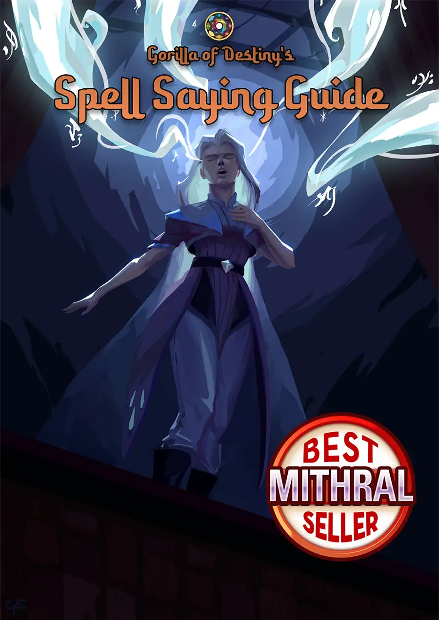 The Spell Saying Guide - The Gorilla Of Destiny | DriveThruRPG