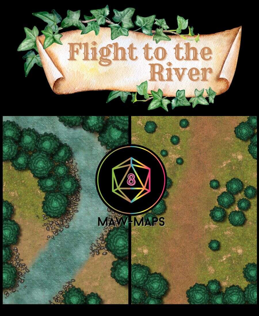 Flight to the River - MAWMaps | DriveThruRPG