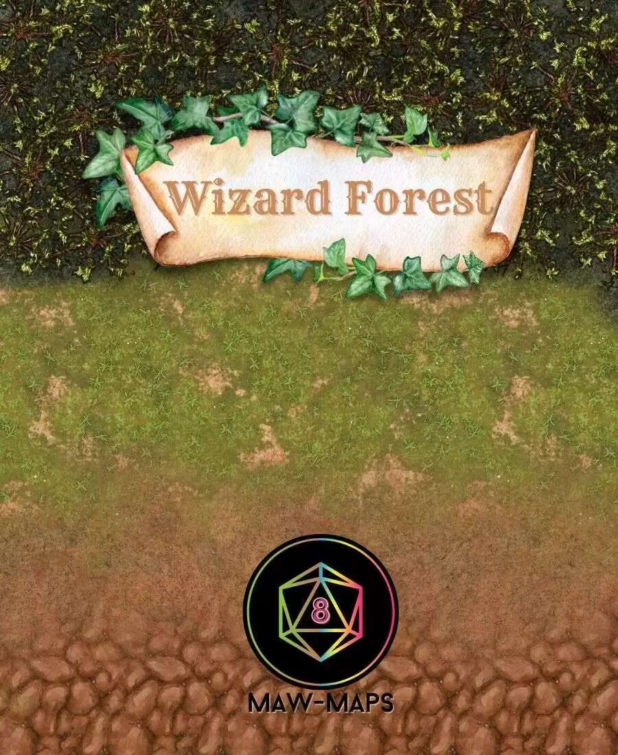 Wizard Tree Forest - MAWMaps | DriveThruRPG