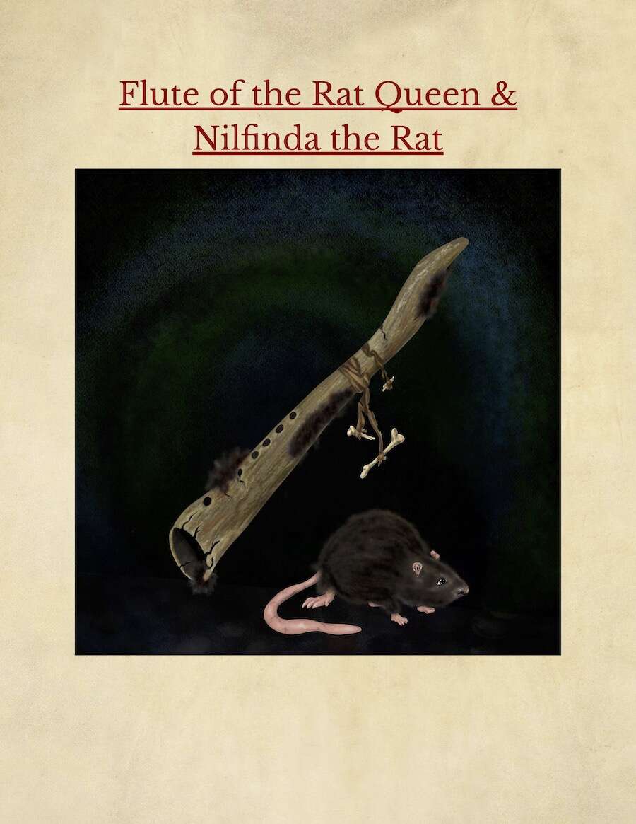 Flute of the Rat Queen and Nilfinda the Rat | Magic Item/NPC ...