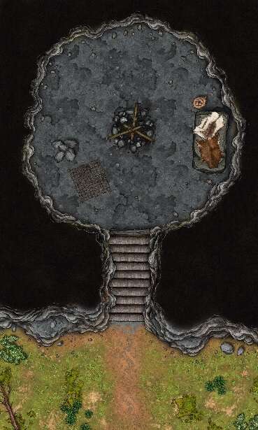 Stone Giants Lair - Map - Eldritch Household Appliances | DriveThruRPG