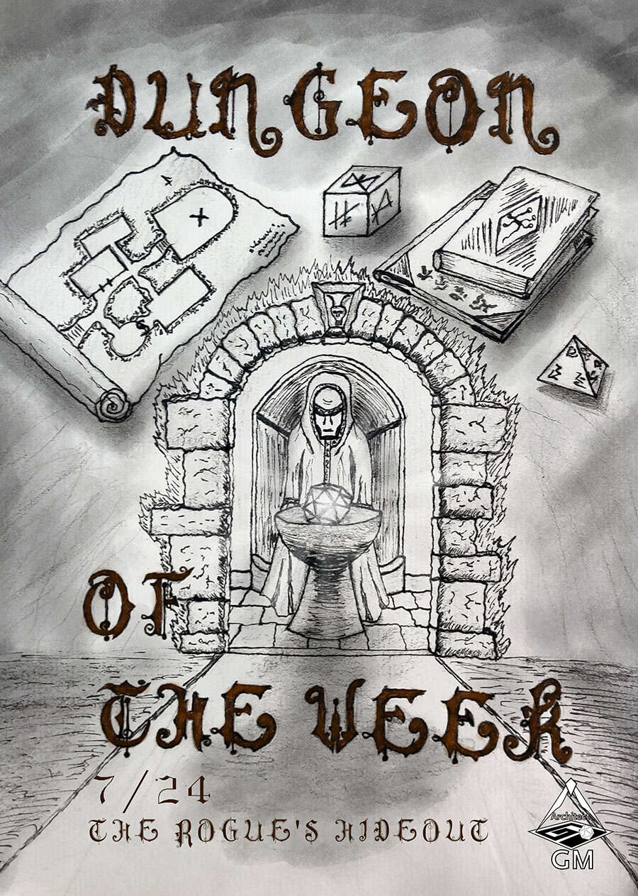 Dungeon of the Week 07 - The Rogue's Hideout - Architect GM | DriveThruRPG