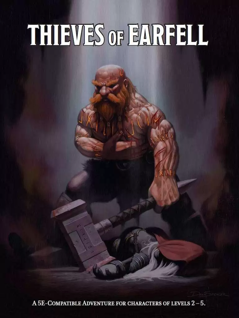 Thieves of Earfell - Adventure (5E) - Ironspine Press | RPGs ...