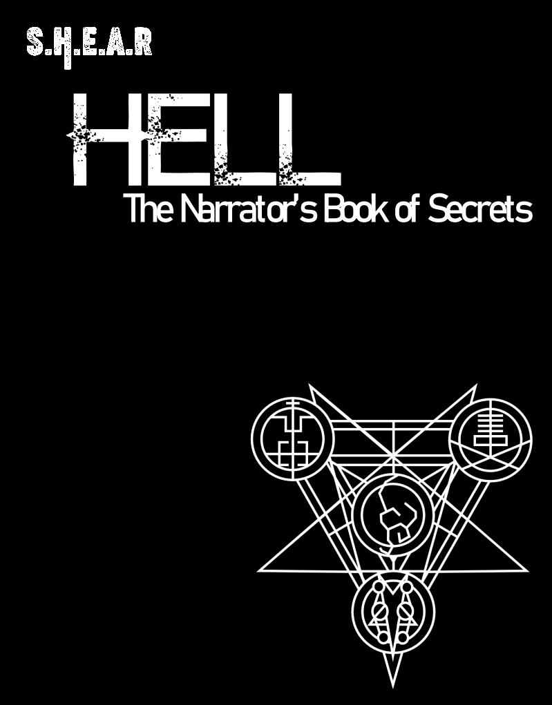SHEAR: HELL - The Narrator's Book of Secrets - Sinister Pinion Games ...